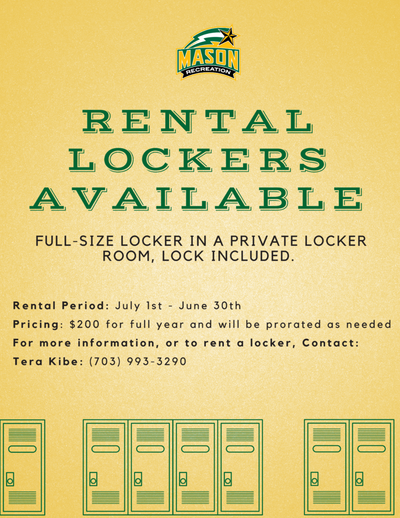 locker rental - Mason Recreation