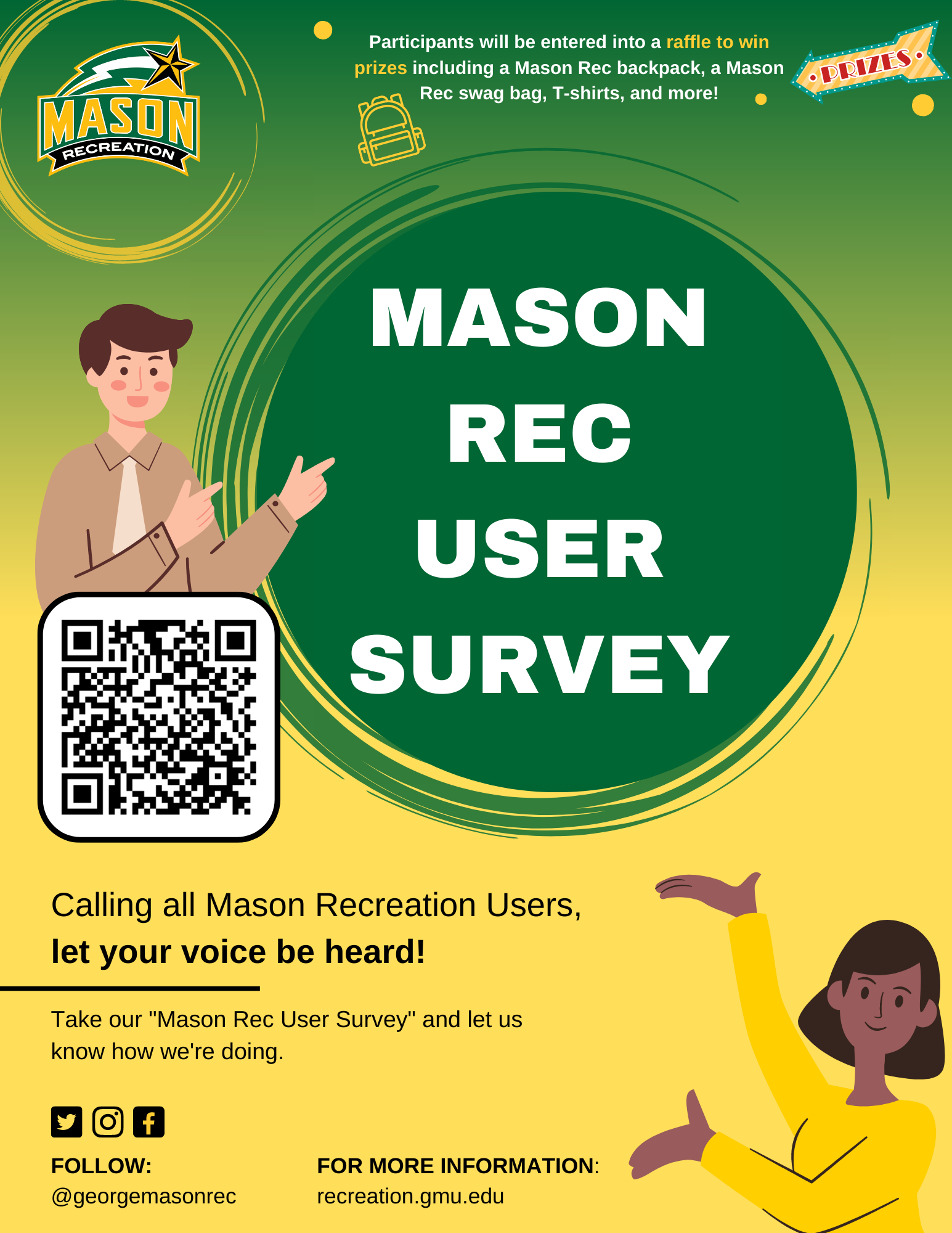 Take the Mason Rec User Survey! - Mason Recreation